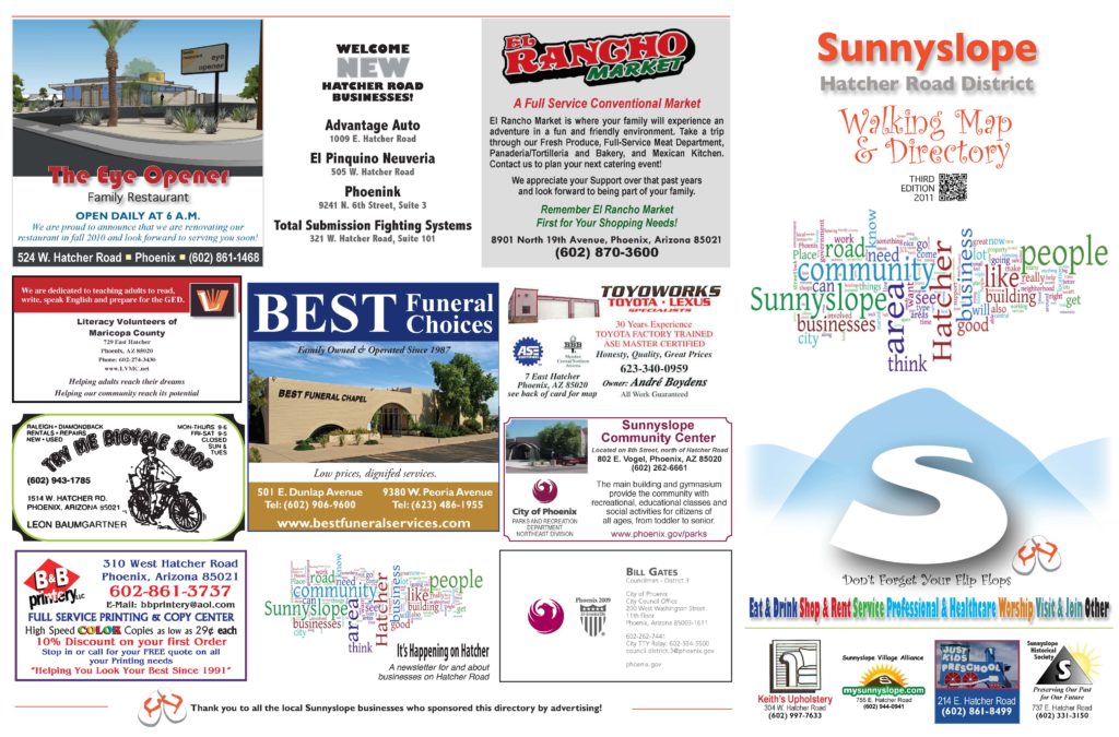 Marketing for Sunnyslope Walking Map - Your Project M.O.